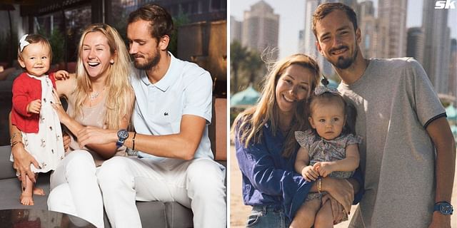 WATCH: Daniil Medvedev's daughter Alisa adorably shows off skills on a ...