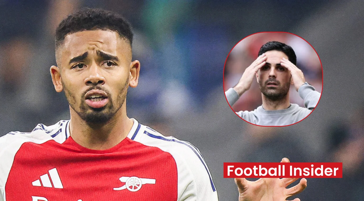 Gabriel Jesus shares new injury update to Arsenal fans