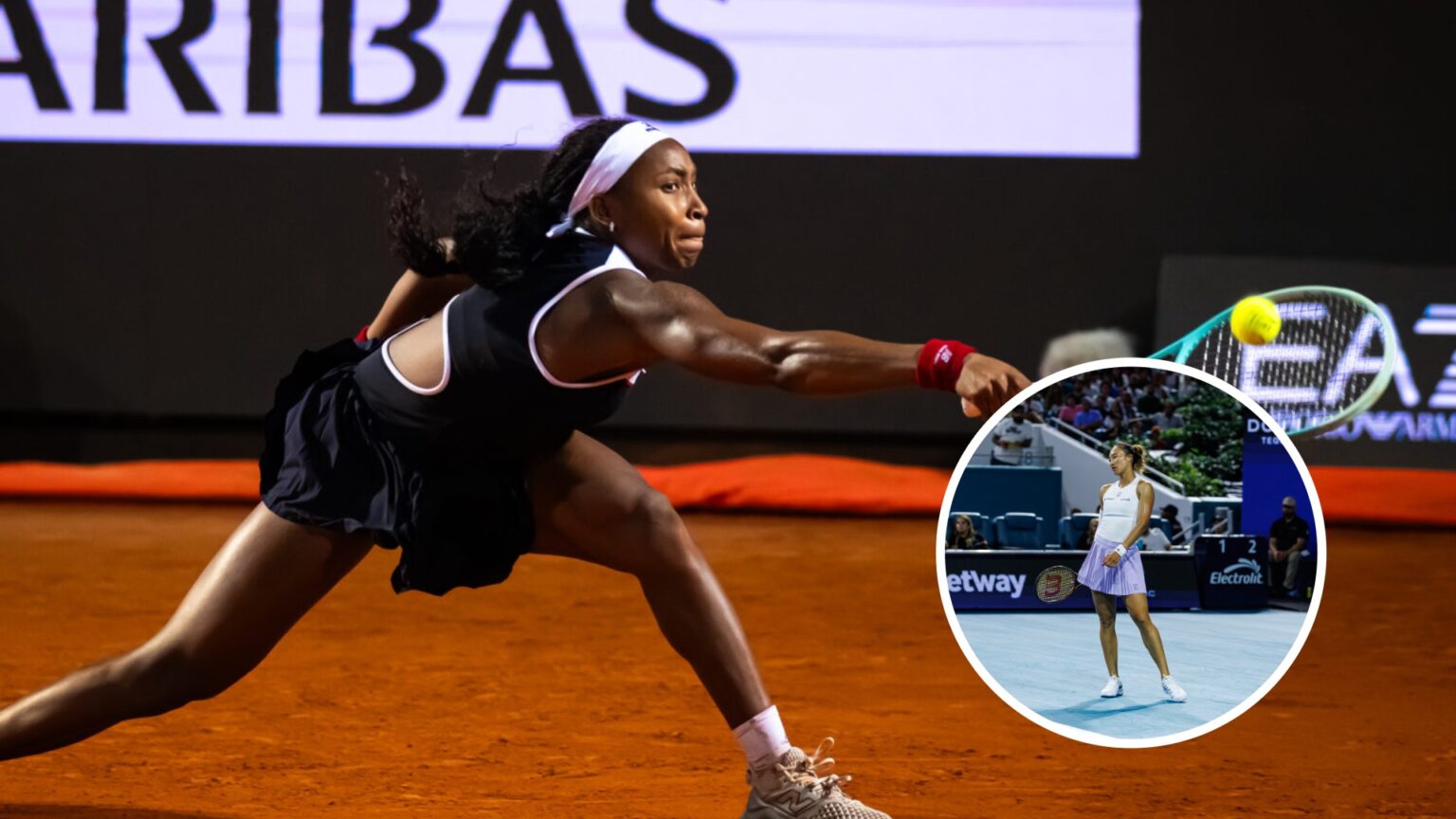 Coco Gauff says she hit one completely unplanned shot against Qinwen ...