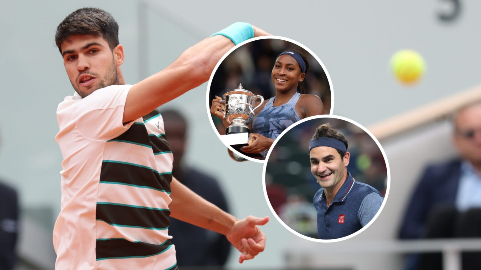 Roger Federer and Coco Gauff both send messages to Carlos Alcaraz after ...