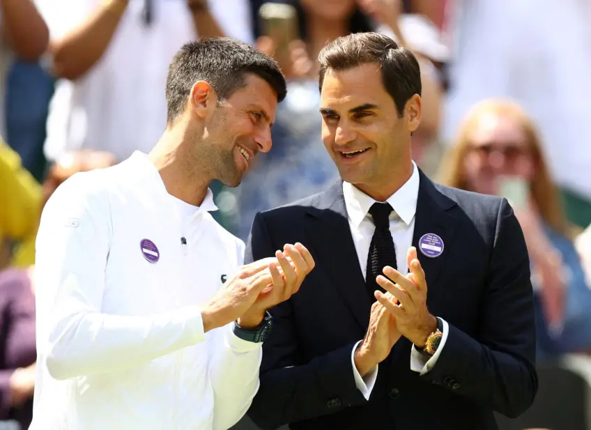 Novak Djokovic tells how Roger Federer helped him become all-time Slam champion